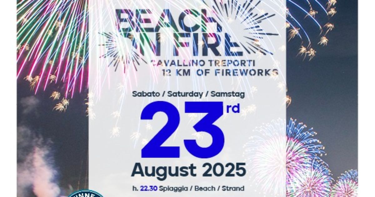 Comune di Cavallino Treporti - Beach On Fire 2025